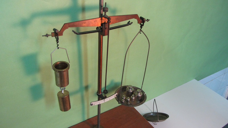 Balanza hidrostatica